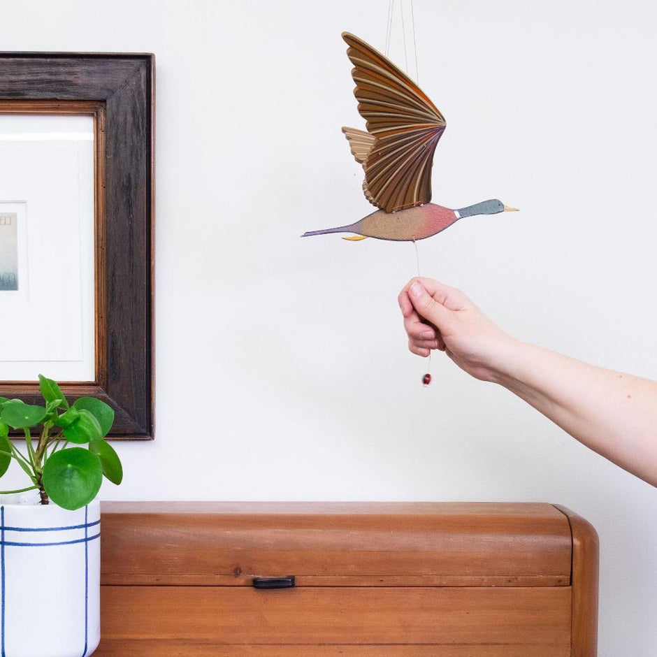 Flying Mobiles - Unique Handmade Gift - Home Decor - Fair Trade ...