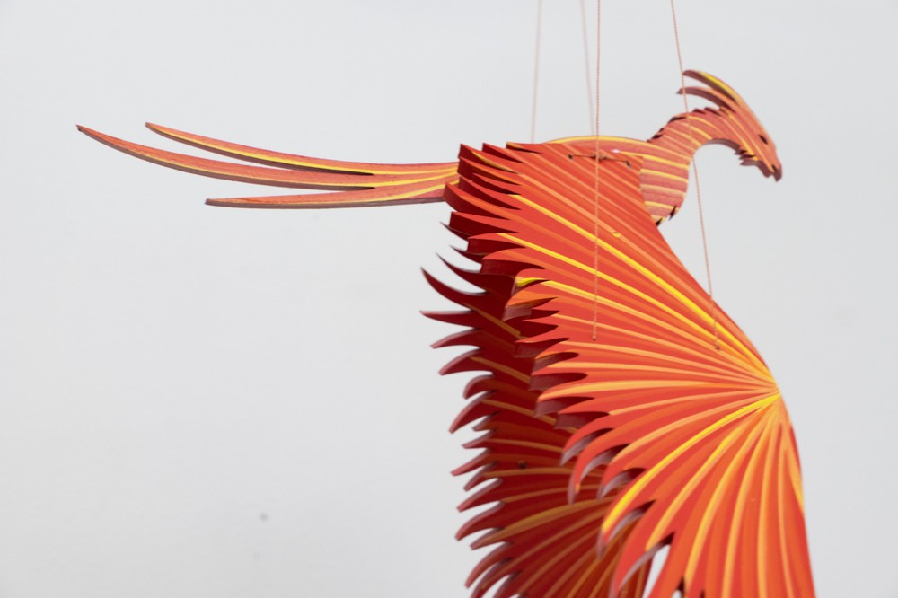 Phoenix Flying Mobile - Unique Handmade Gift – Tulia's Artisan Gallery