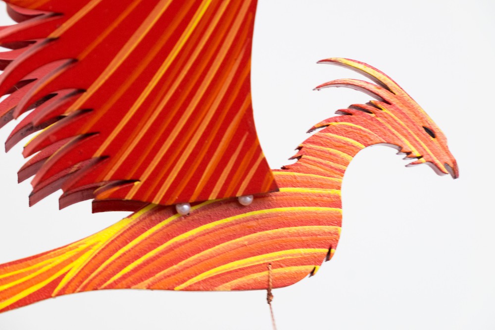 Phoenix Flying Mobile - Unique Handmade Gift – Tulia's Artisan Gallery