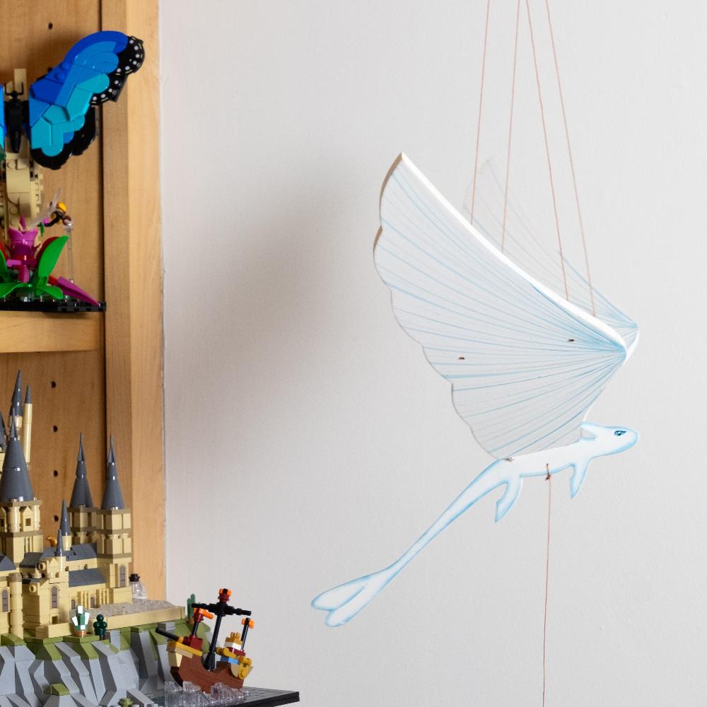 Light Fury Dragon Flying Mobile - Unique Handmade Gift – Tulia's ...